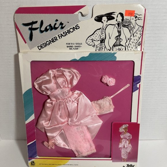 Totsy | Toys | Nos Flair 15 Doll Outfit Accessories By Totsy For Barbie ...